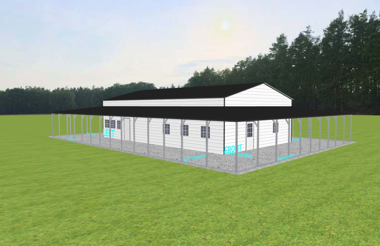 3D Metal Building Customizer - Ascential Buildings