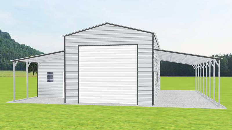 Vertical Roof Barns - Custom Vertical Roof Metal Barn Buildings | Probuilt