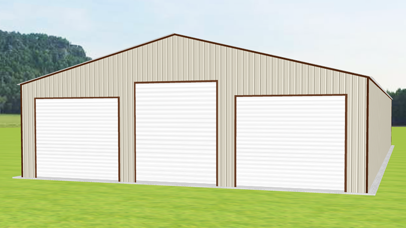 30x50 Commercial Building - Probuilt Steel Buildings | Probuilt