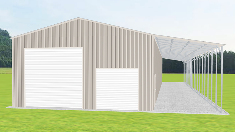 30x50 Commercial Building - Probuilt Steel Buildings | Probuilt