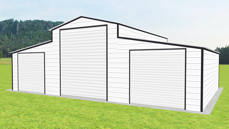 Vertical Roof Barns - Custom Vertical Roof Metal Barn Buildings | Probuilt