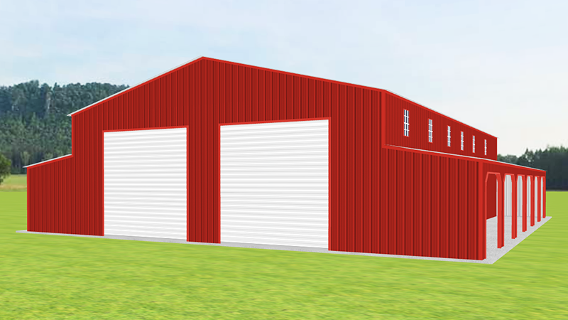 Vertical Roof Barns - Custom Vertical Roof Metal Barn Buildings | Probuilt