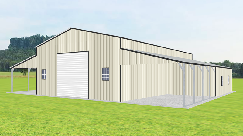 Vertical Roof Barns - Custom Vertical Roof Metal Barn Buildings | Probuilt